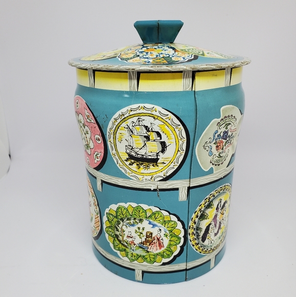 George W. Horner | Accents | Vintage George W Horner Tin With Plate ...